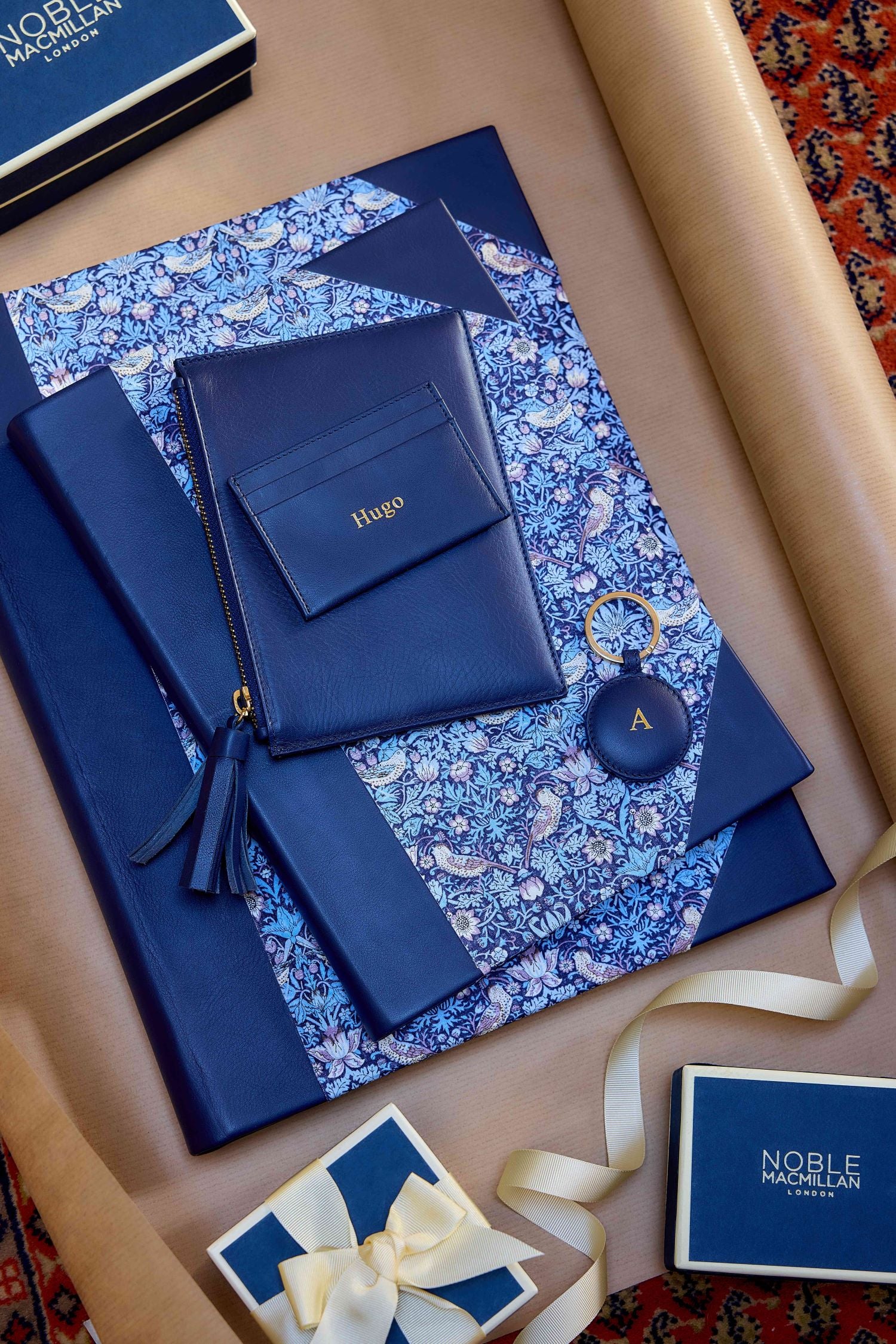 Large Scrapbook made with Liberty Fabric – Noble Macmillan