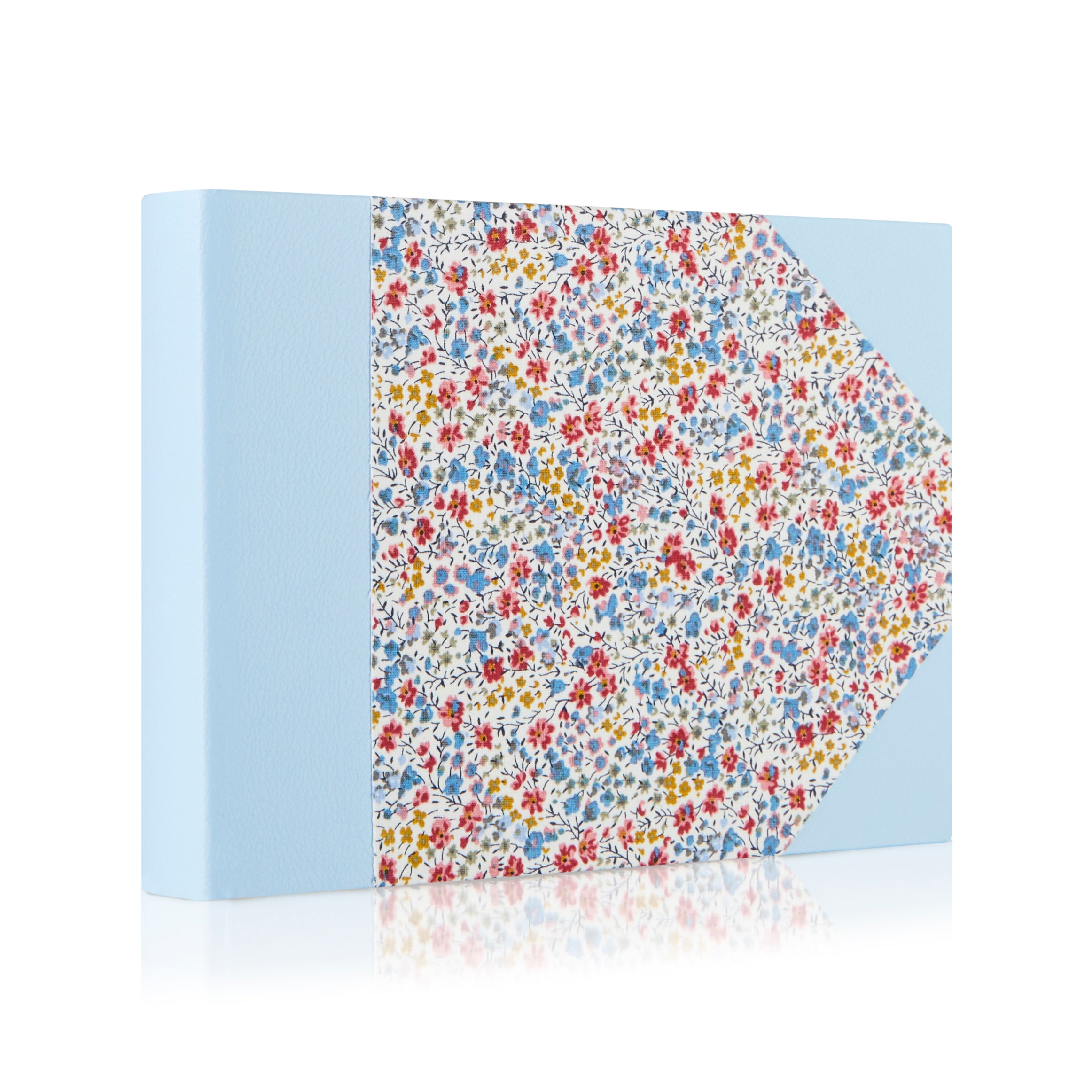 Mini Landscape Photo Album made with Liberty Fabric – Noble Macmillan