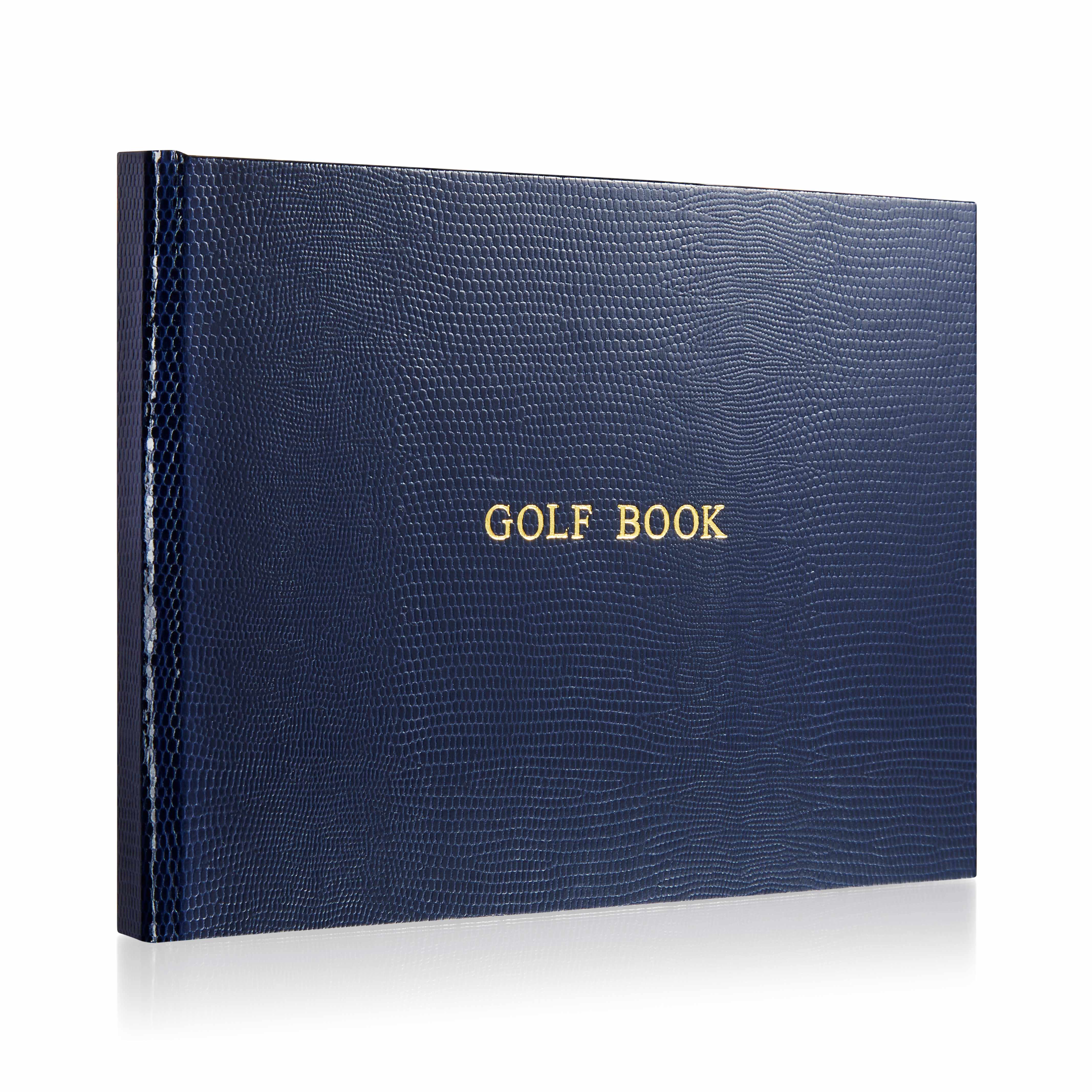 Jubilee Landscape Golf Book Navy – Noble Macmillan