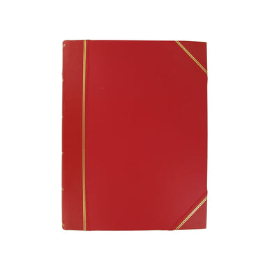 Original Large Leather Portrait Scrapbook – Noble Macmillan
