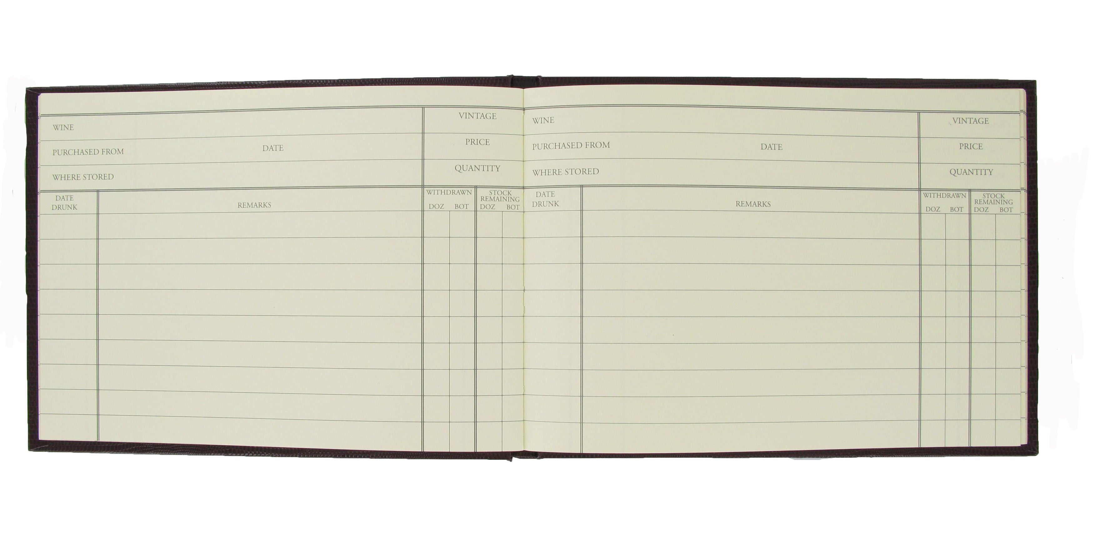 Jubilee Small Cellar Book – Noble Macmillan