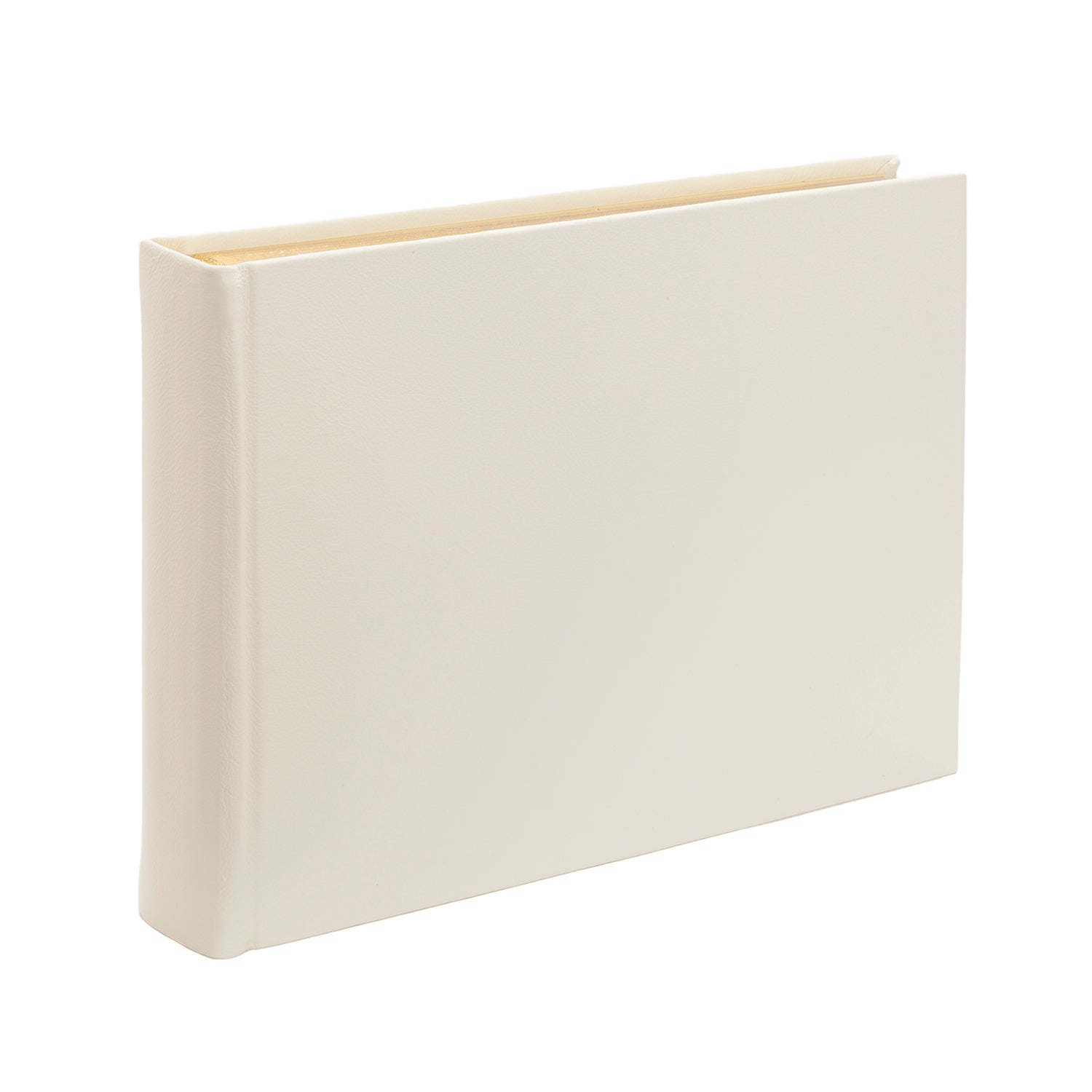 Ivory Large Landscape Leather Card Photo Album – Noble Macmillan