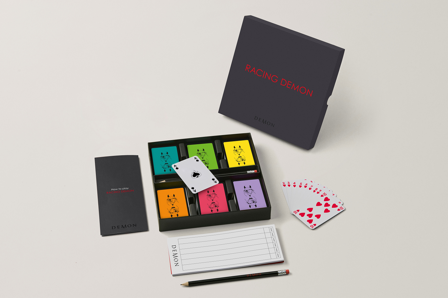 Racing Demon Set | Racing Demon Card Game – Noble Macmillan