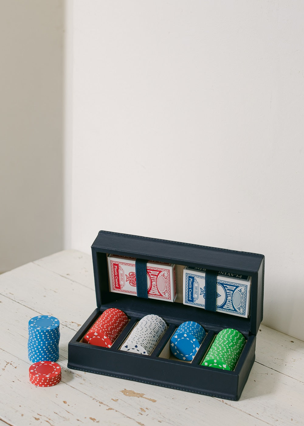 Poker Set in Sapphire – Noble Macmillan