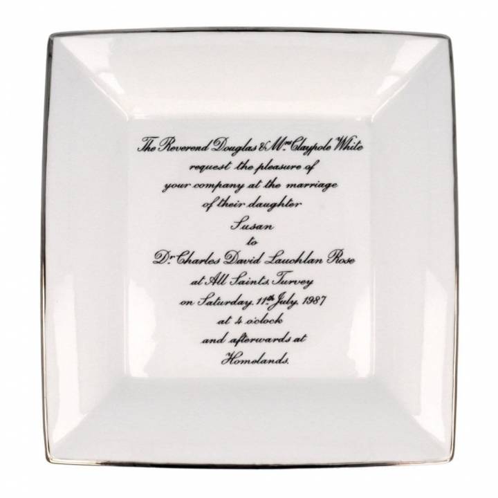 Large Square Invitation Dish – Noble Macmillan